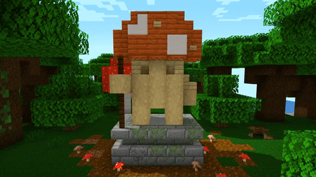 Minecraft Mini Statue